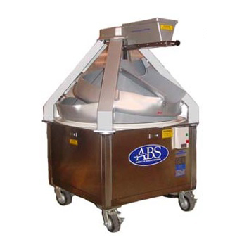 Cone rounder with flour duster.